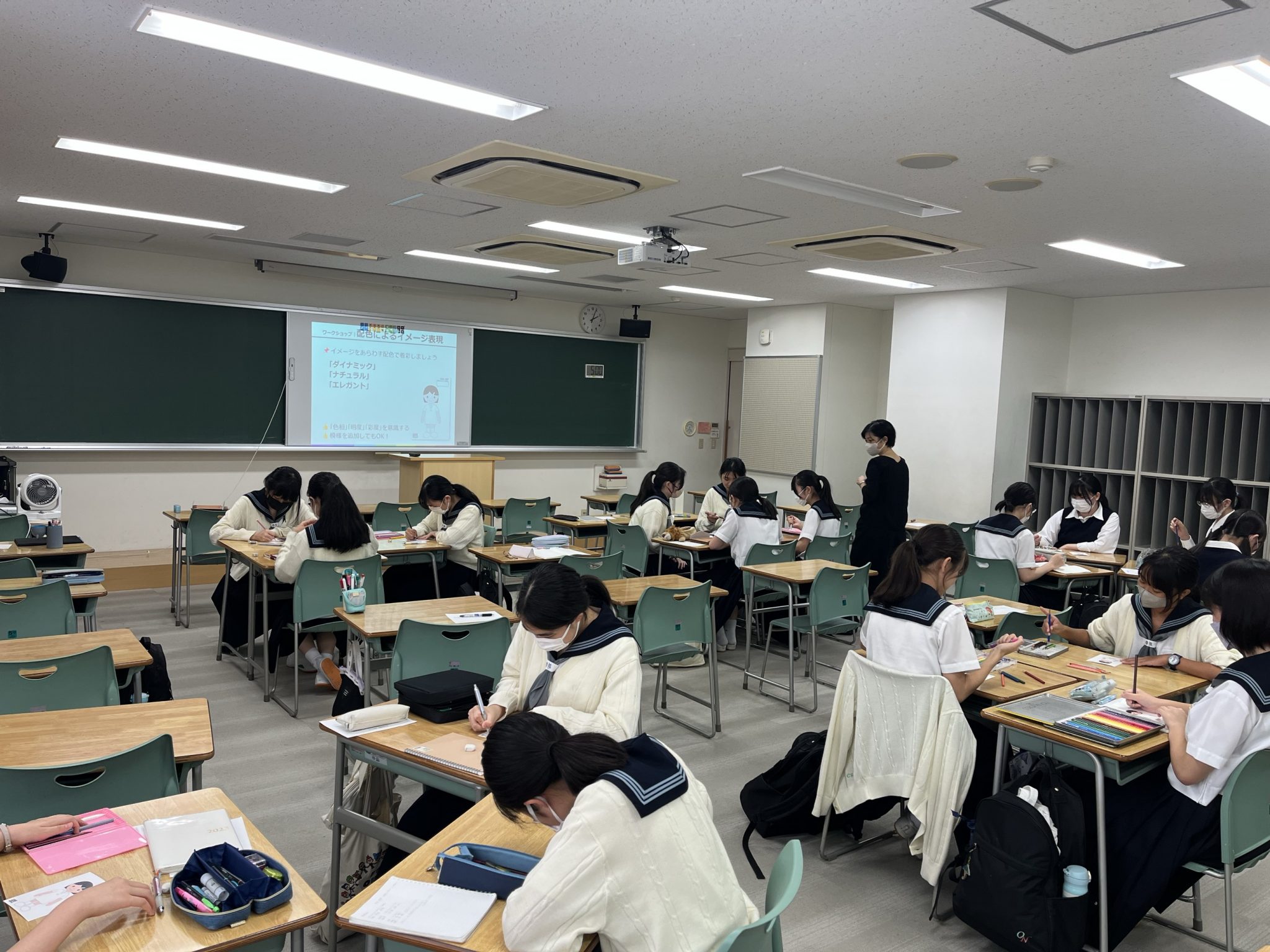 大妻女子大学との「高大連携」プロジェクト 出張授業（2 学期編） | 大妻中野中学校・高等学校